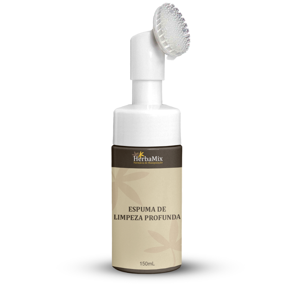Espuma de Limpeza Profunda 150ml - Herbamix Farmácia de Manipulação ...