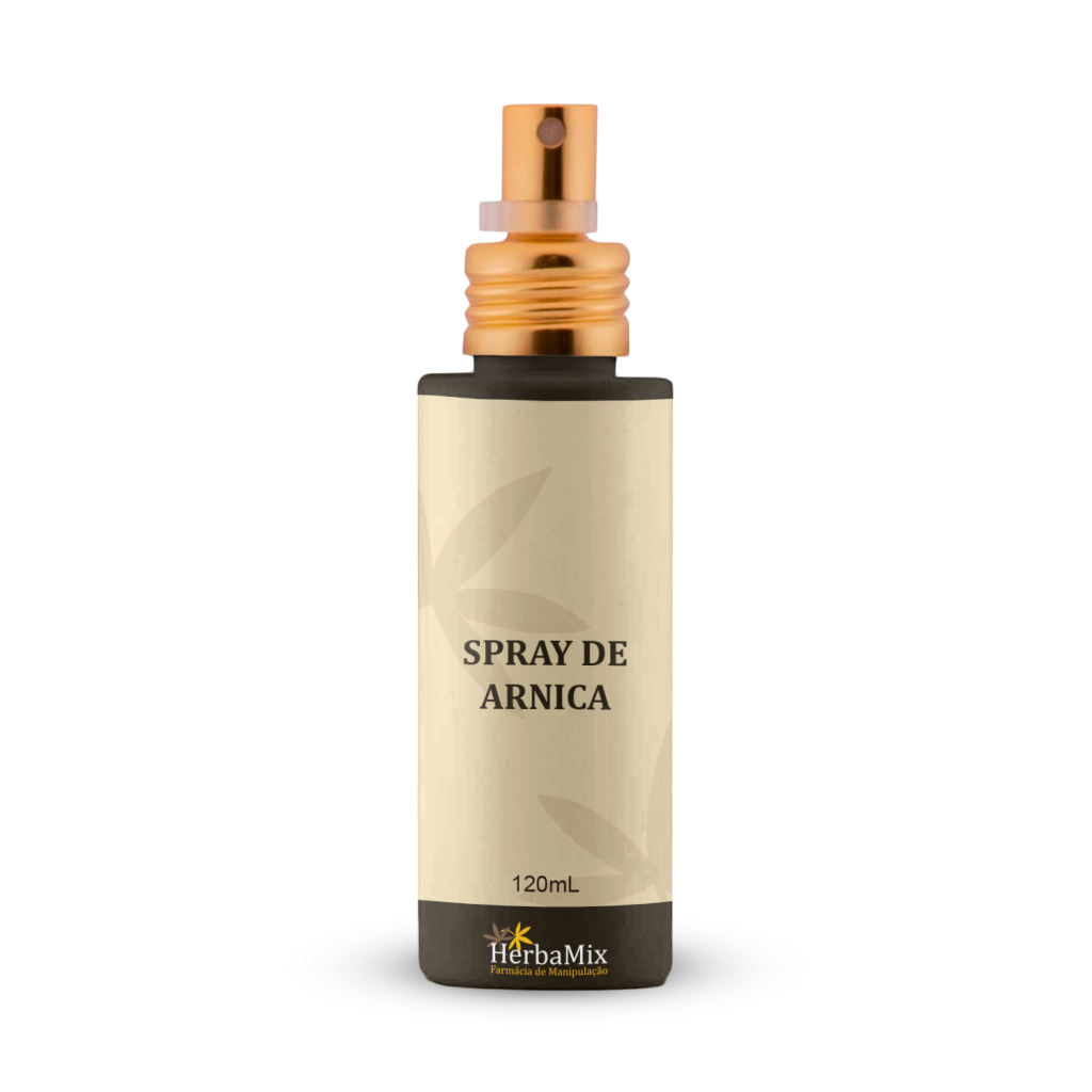 Spray de Arnica 120ml - Herbamix Farmácia de Manipulação - Paulínia
